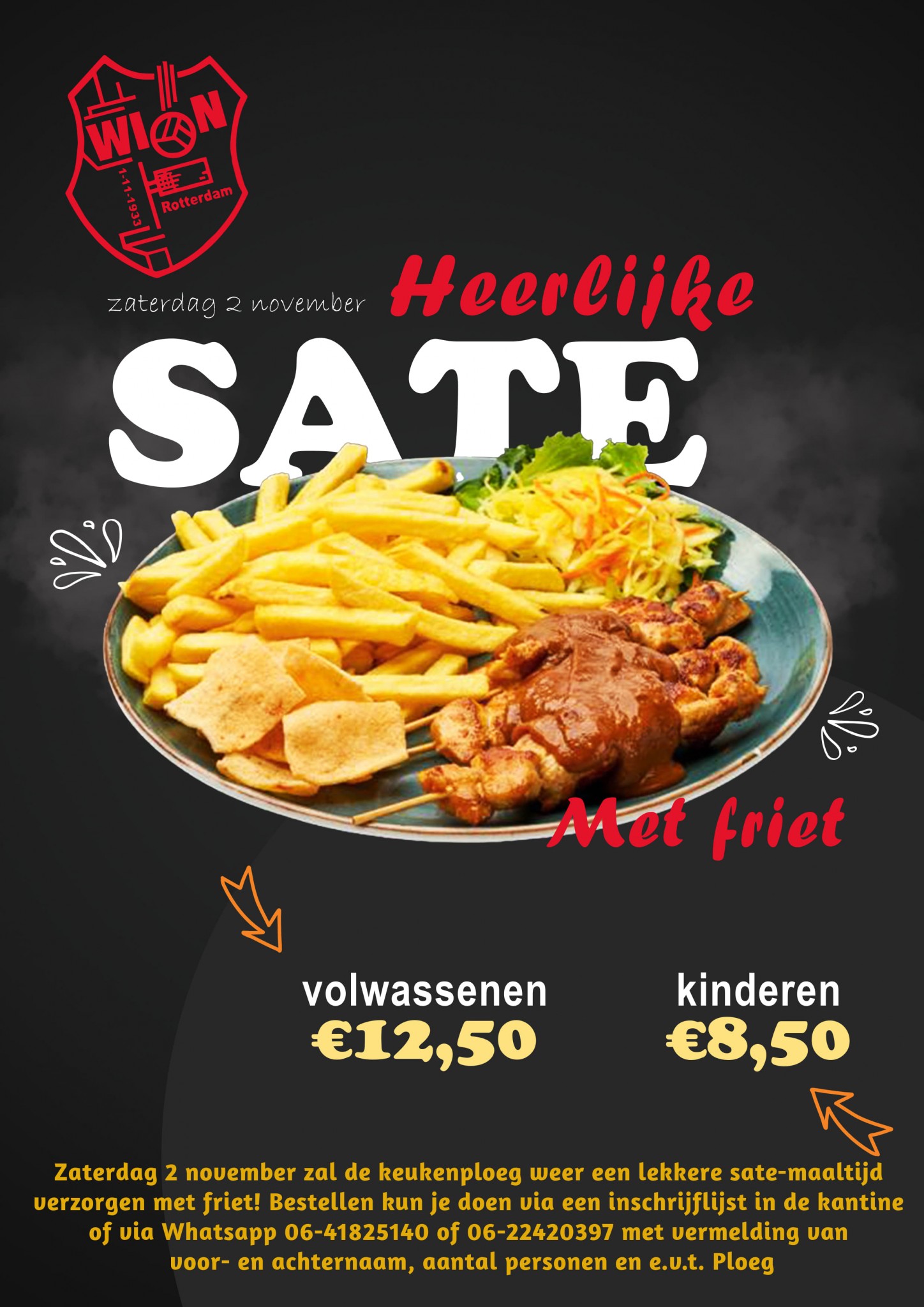 Saté met Friet | RKC WION